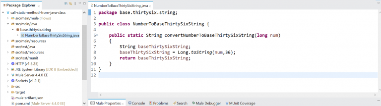 Java Methods In Mule 4 Using Dataweave