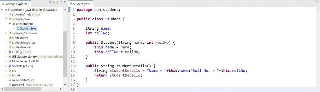 Java Methods In Mule 4 Using Dataweave