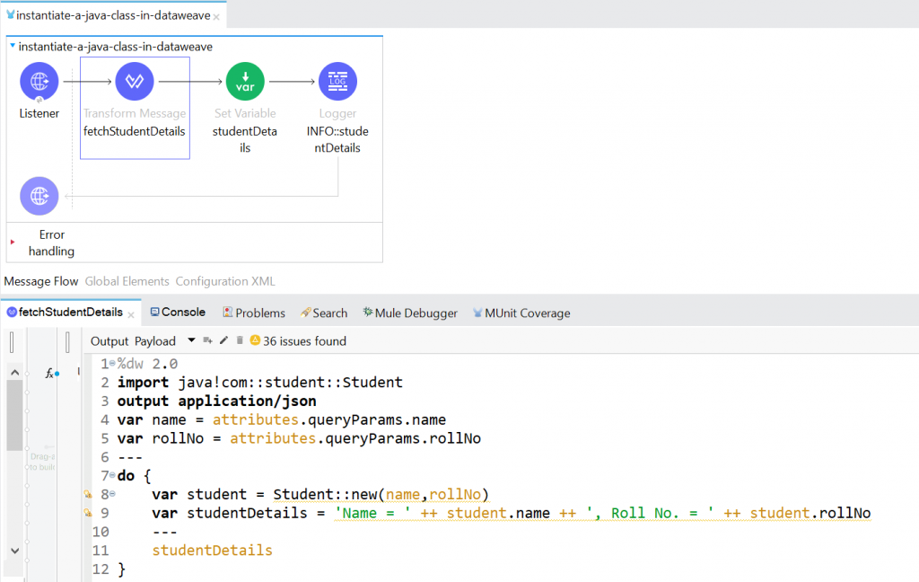 Java Methods In Mule 4 Using Dataweave