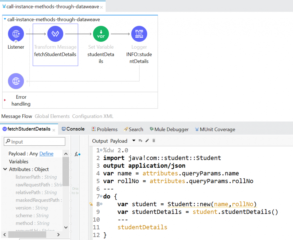 Java Methods In Mule 4 Using Dataweave