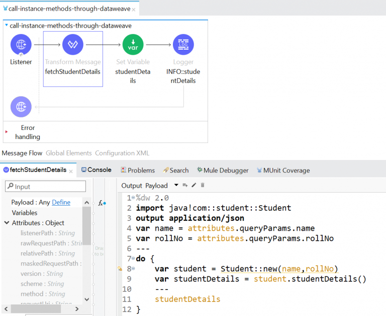 Java Methods In Mule 4 Using Dataweave